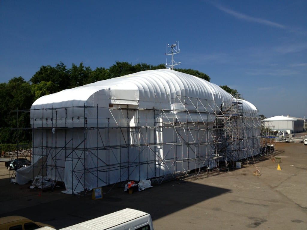 Almak MTV - Scaffold Containment - Piriou