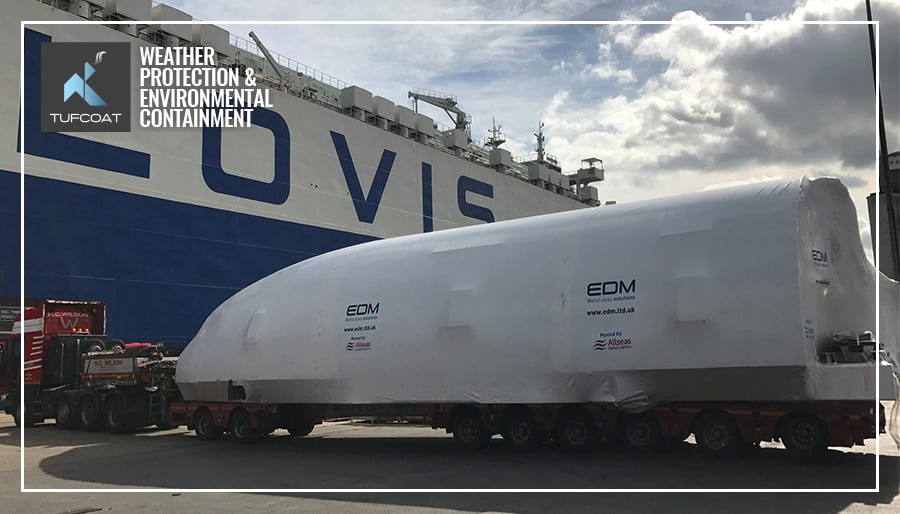 Transport Protection for abnormal loads and modular buildings - Tufcoat